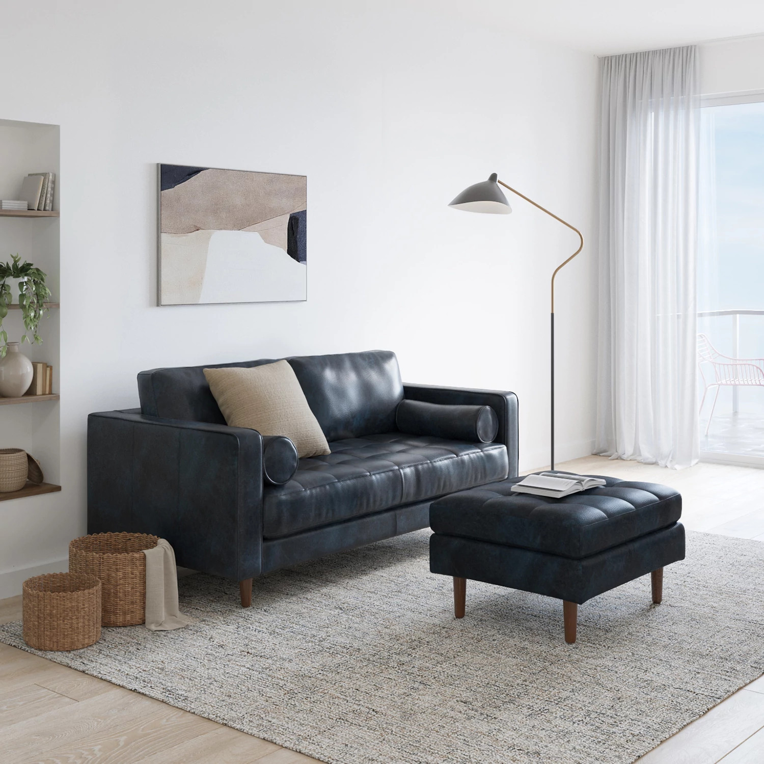 Sven oxford blue sofa store
