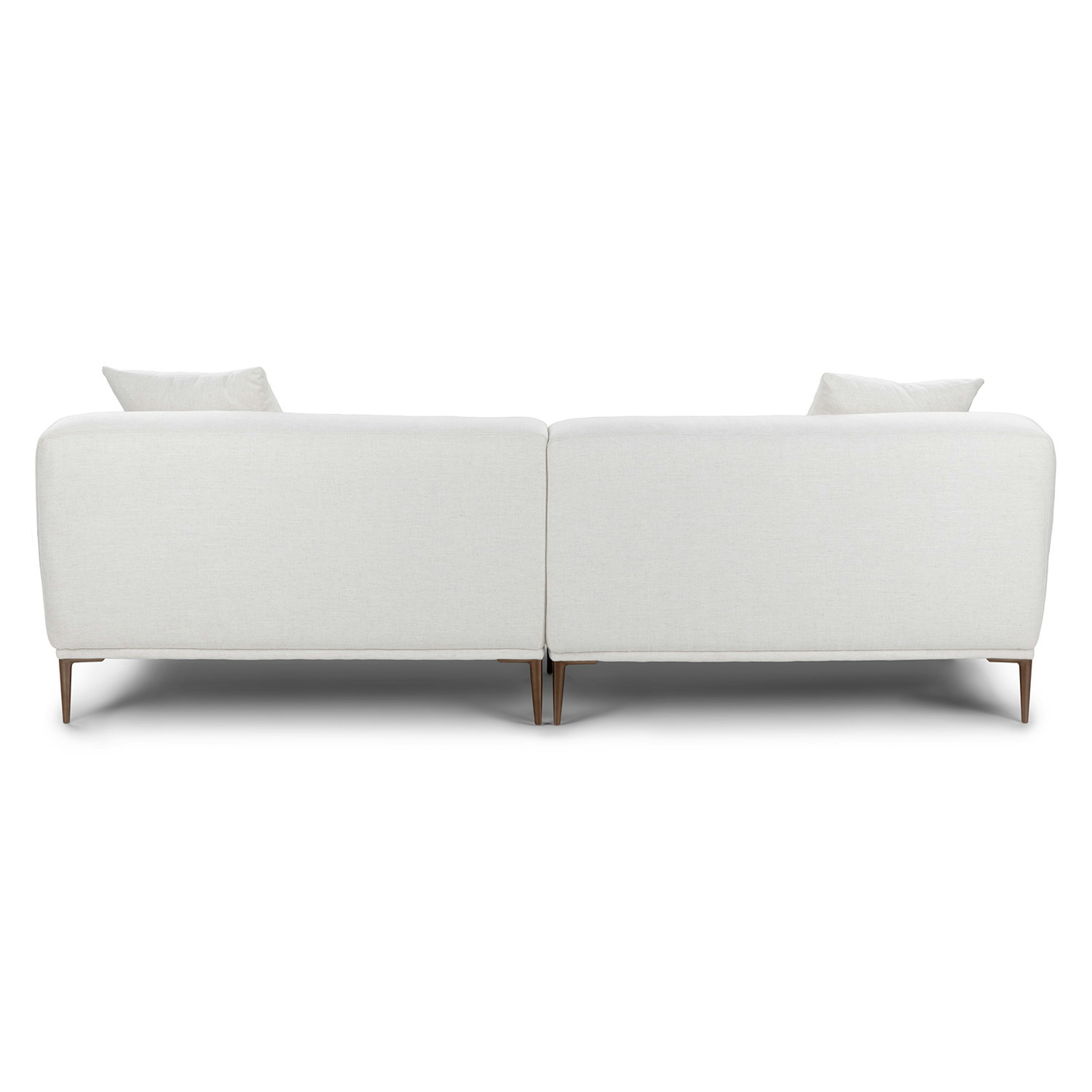 Abisko Quartz White Fabric Sofa Article