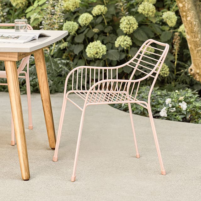 Contemporary, Mid Century & Modern Pink Outdoor Dining Chairs | Article