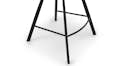 Stratus Gray and Black Fabric Counter Stool | Wilsta | Article