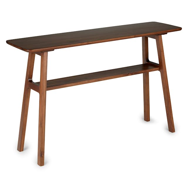 Kirun American Walnut Wood Console Table | Article