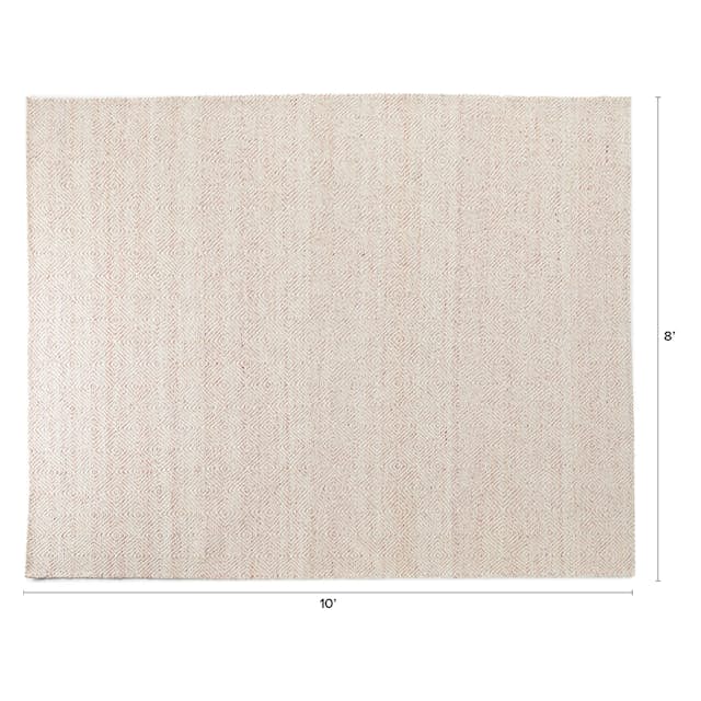 Bovi 8x10 Ash Rose Handmade Area Rug | Article