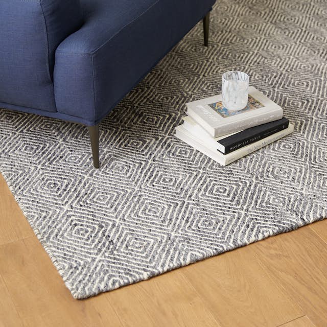 Bovi 8x10 Silver Gray Handmade Area Rug | Article