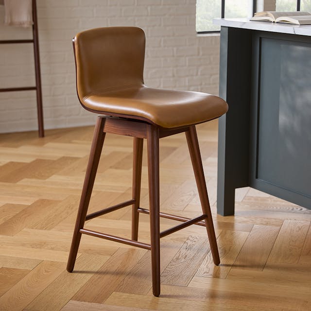 Contemporary, Mid Century & Modern Wooden Bar Stools | Article