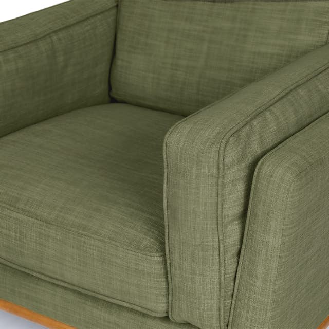 Timber 41" Lounge Chair - Olio Green | Article