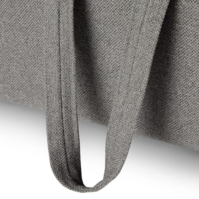 Henge Gray 2-Seater Fabric Sofa Bed | Nordby | Article
