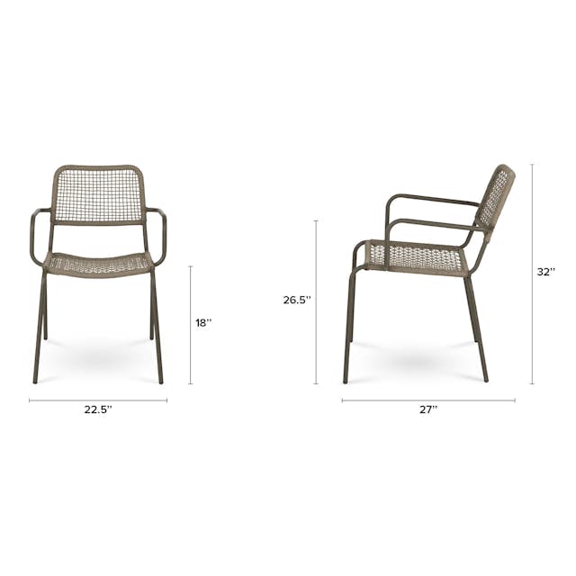 Atica Washed Acacia Outdoor Dining Table for 8 | Article