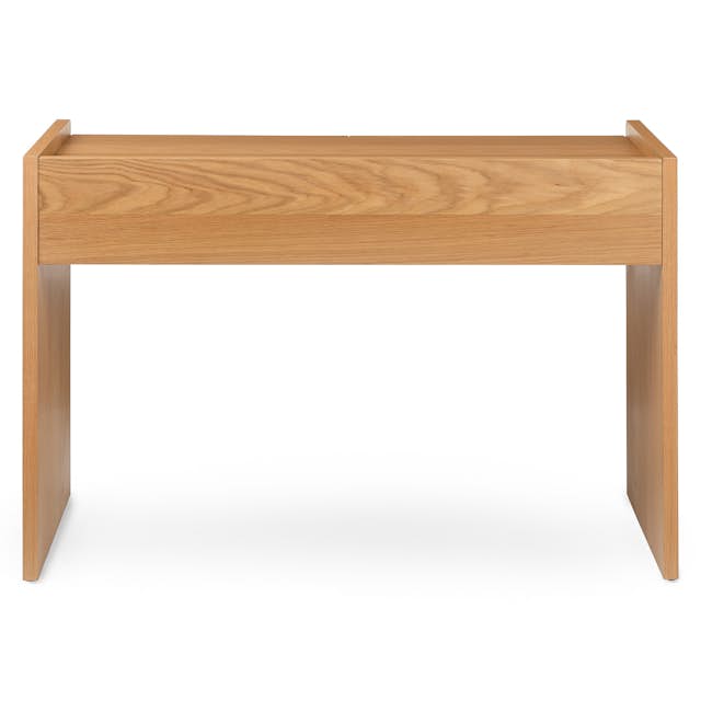 Deca White Oak Computer Desk | Article