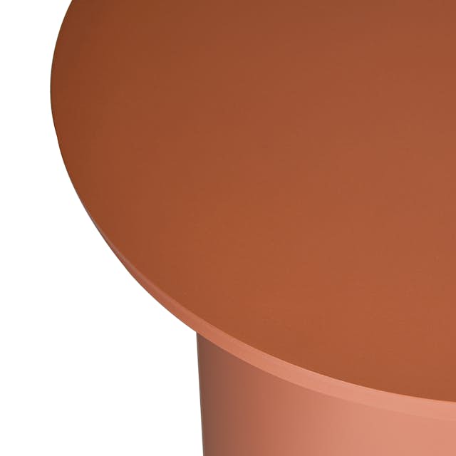 Vardo Outdoor Side Table - Porcelain Orange | Article