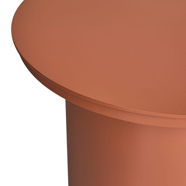 Vardo Outdoor Side Table - Porcelain Orange | Article
