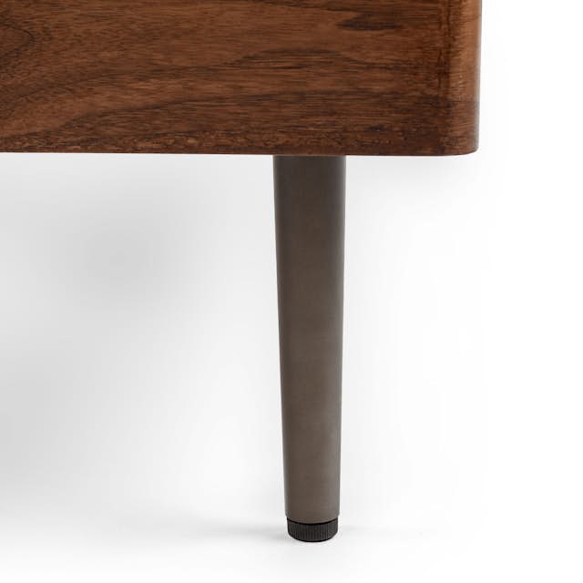 Walnut California King-sized Bed w/ Nightstands | Nera | Article