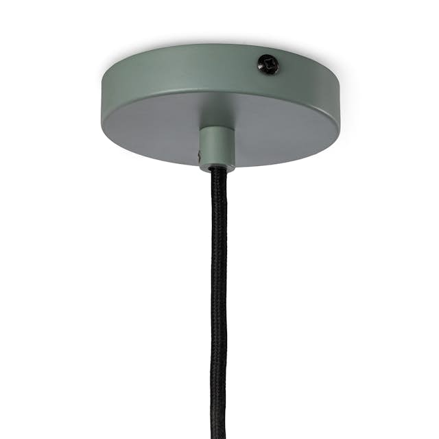 Gemma Green Colored Metal Hanging Pendant Lamp | Article