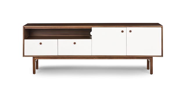 Luella White / Walnut Media Unit