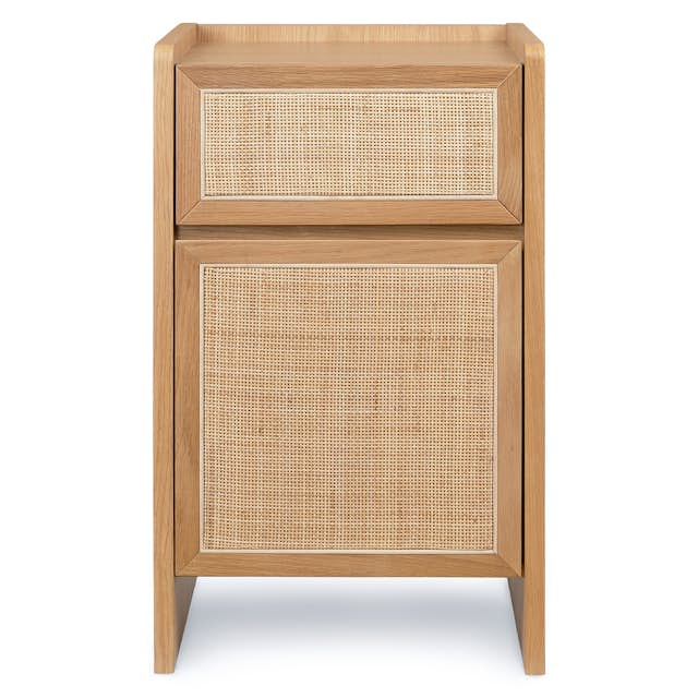 Deca White Oak Filing Cabinet | Article