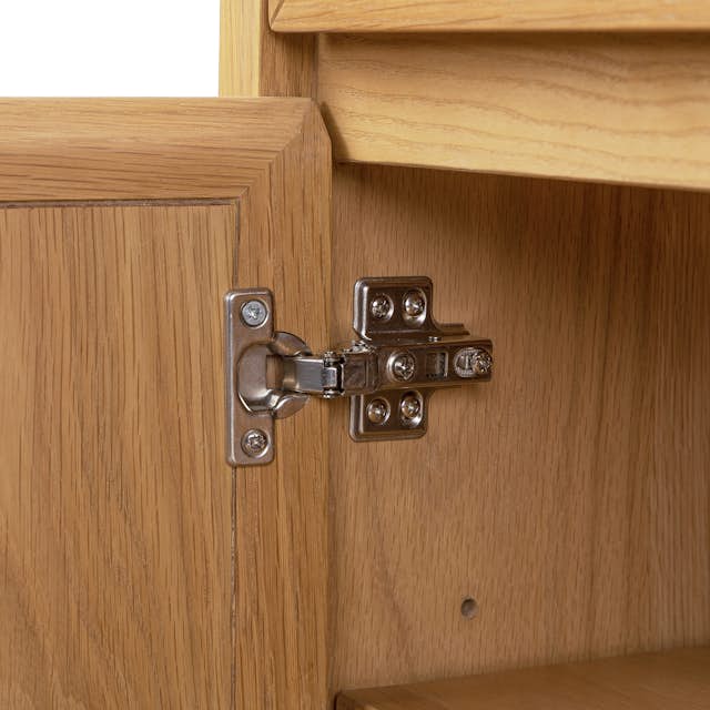 Deca White Oak Filing Cabinet | Article