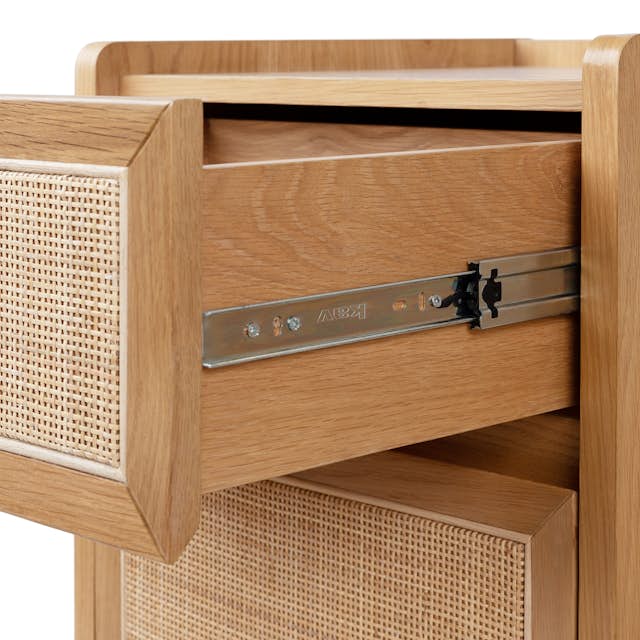 Deca White Oak Filing Cabinet | Article