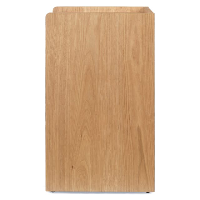 Deca White Oak Filing Cabinet | Article