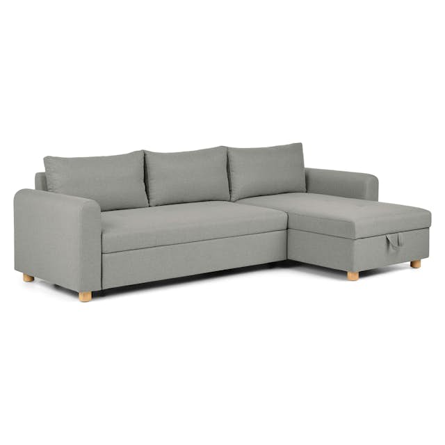 Nordby Pep Gray Fabric Reversible Sectional | Article