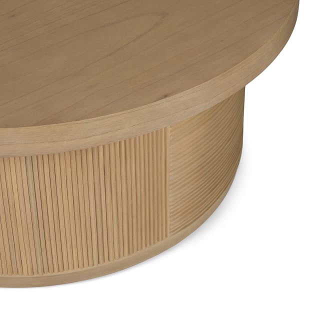 Avenla Natural Mindi Wood Coffee Table | Article