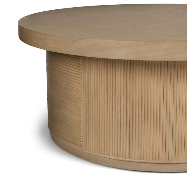 Avenla Natural Mindi Wood Coffee Table | Article