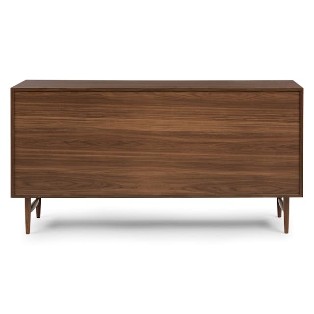 Lenia Solid & Veneered Walnut Wood 9 Drawer Dresser | Article