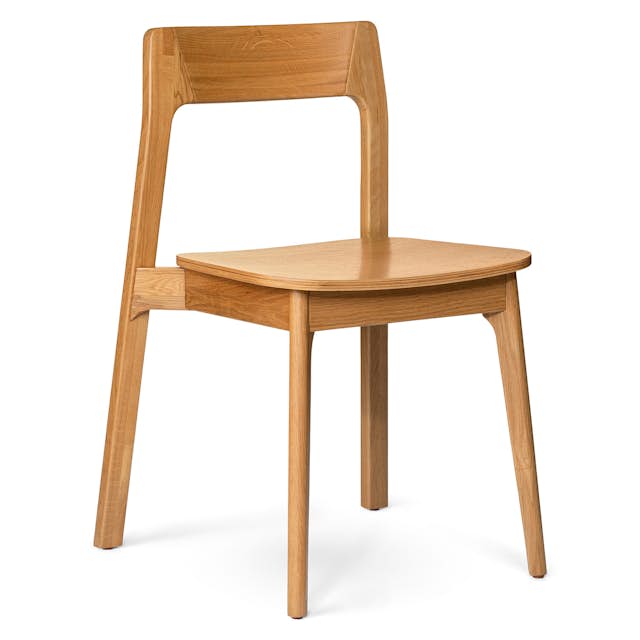 Gusfa Solid Oak Wood Dining Chair | Article