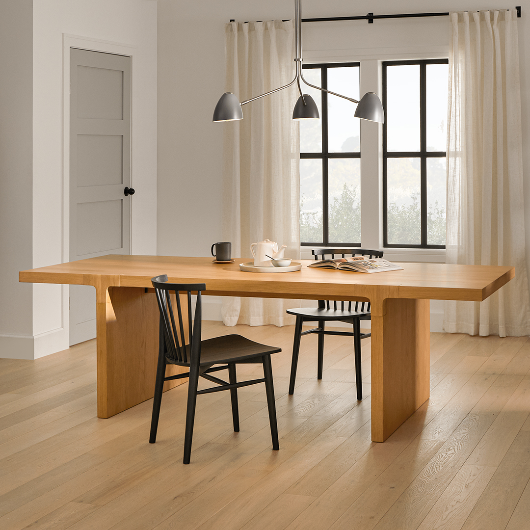 Forst Oak Wood Joinery Dining Table for 6 | Article