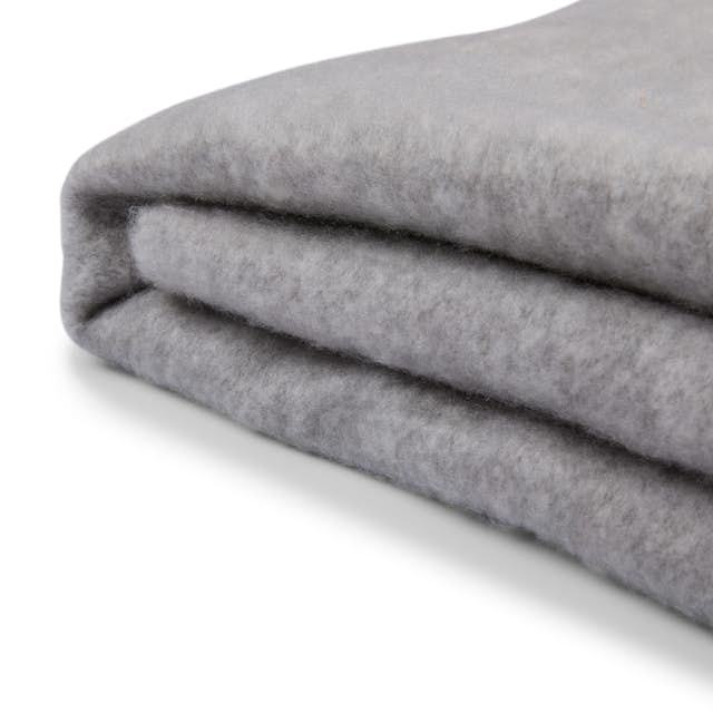 Jadara Paloma Gray Wool Throw Blanket | Article
