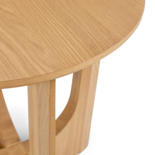 Tovi Oak Wood Mid-Century Designed Side Table | Article