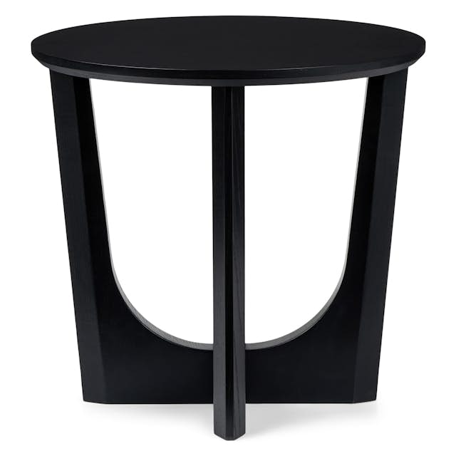 Tovi Black Wood Mid-Century Designed Side Table | Article