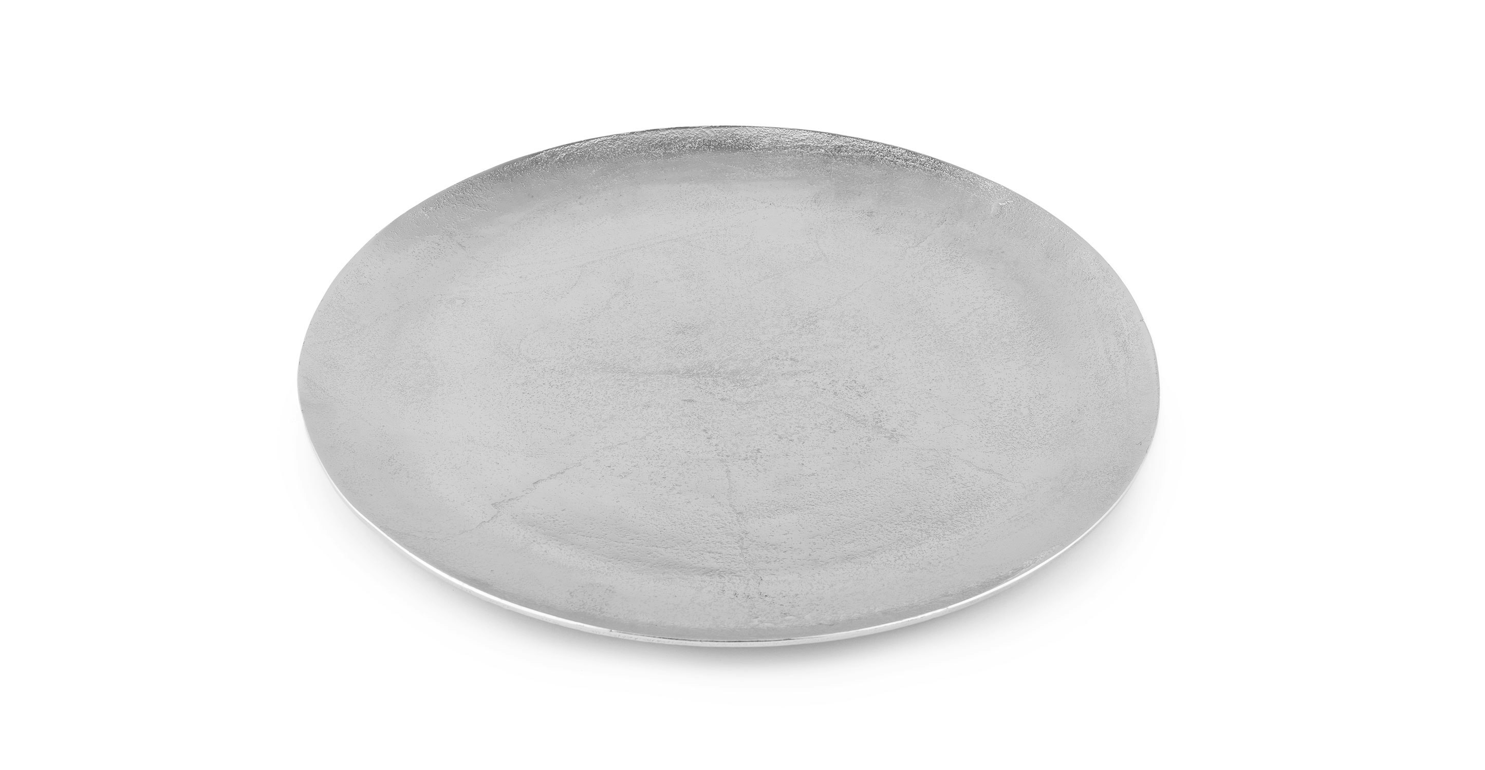 Sabla Silver Round Platter Article