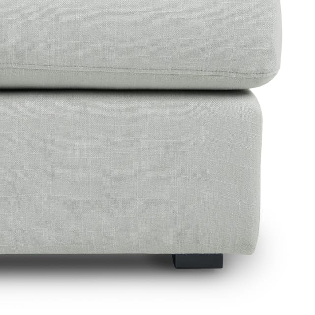 Beta Welsh Gray Fabric Corner Modular Sectional Sofa | Article
