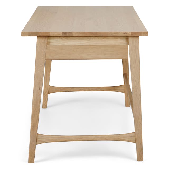 Krossa White Oak Computer Desk w/ Drawers | Article