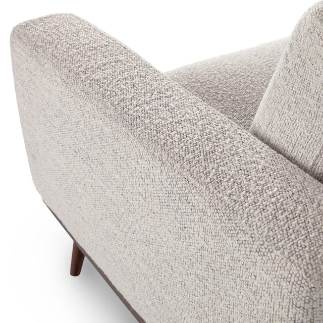Rhett Pepper Ivory Lounge Chair | Article