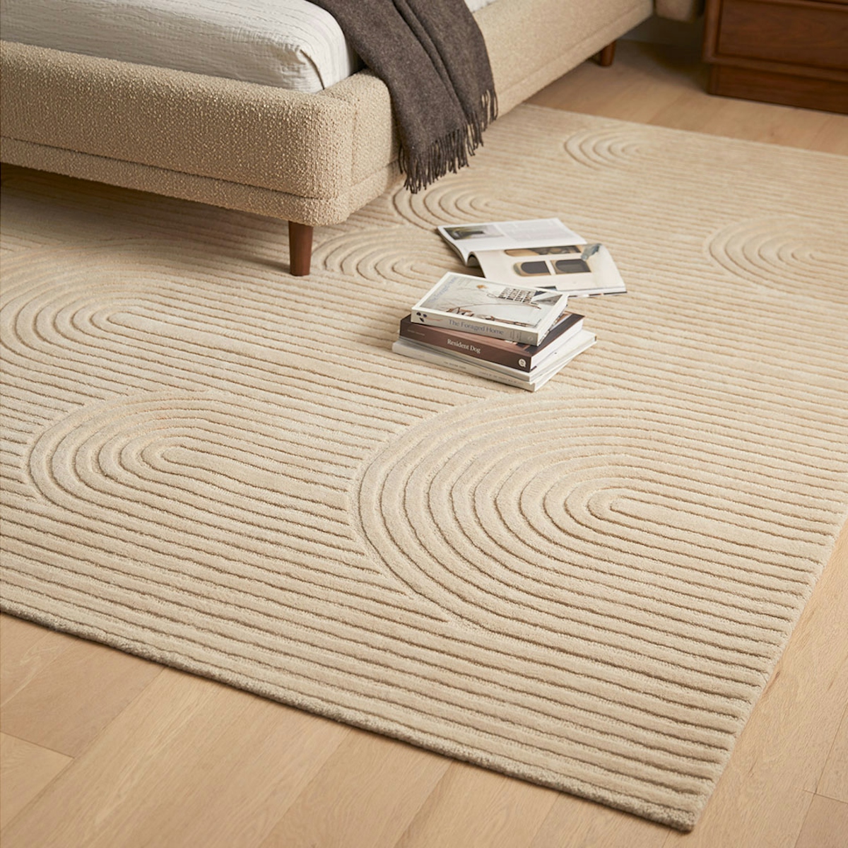 Clem Arch Cream Rug 9 x 12 | Article