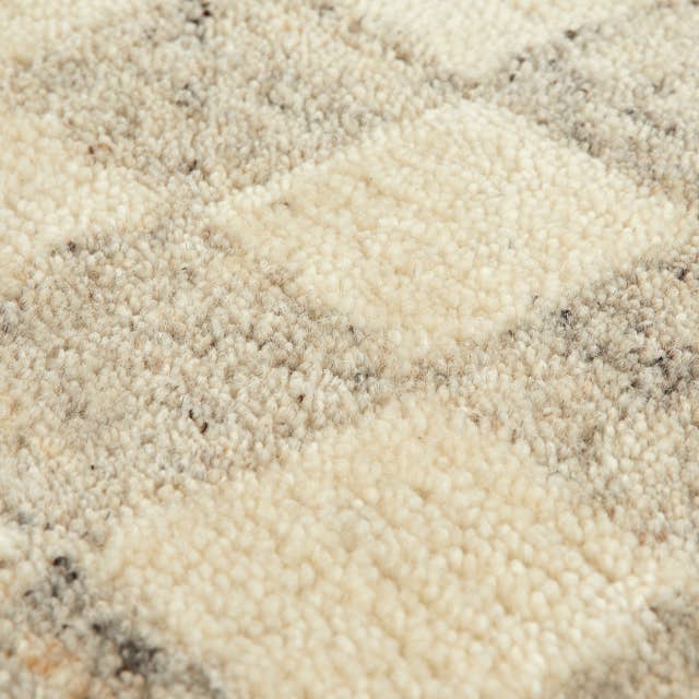 Murray Checkered Gray Rug 9 x 12 | Article