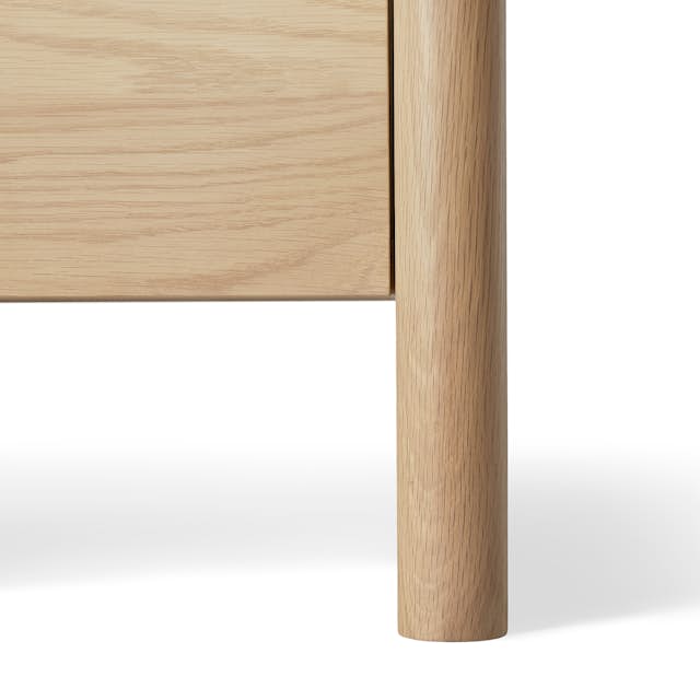Torme White Oak Tall Bookcase | Article