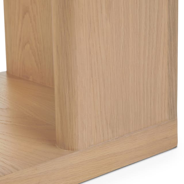 Torme White Oak Scandinavian C Side Table | Article