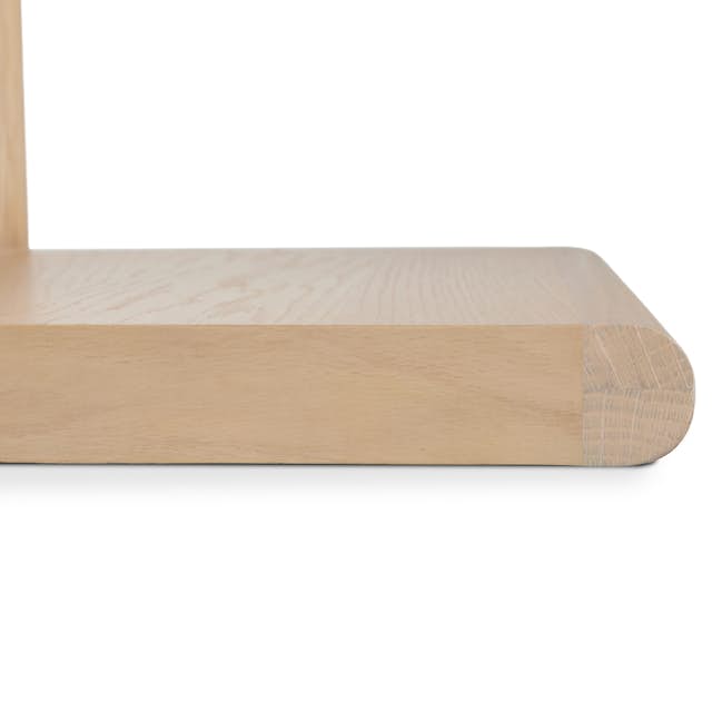 Torme White Oak Scandinavian C Side Table | Article