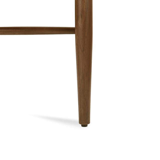 Lenia Walnut Wood Storage Side Table | Article
