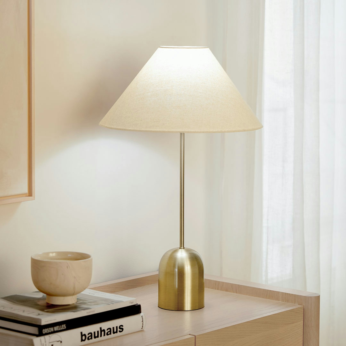 Markham Brass Metal Table Lamp | Article