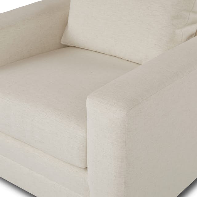 Riley Napa White Lounge Chair | Article