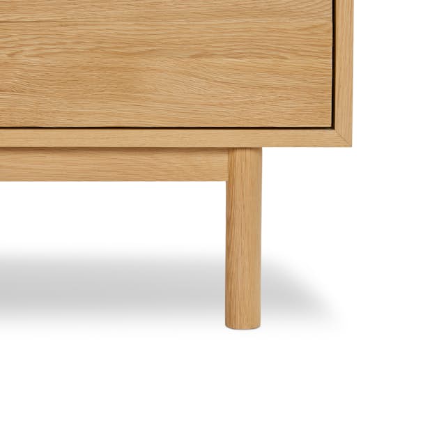 Merto Oak Wood Entryway Cabinet w/ Storage | Article