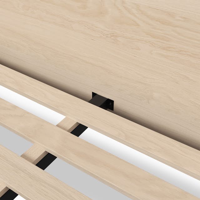 Faydra Natural Ash Solid Wood Full Bed w/ Headboard | Article