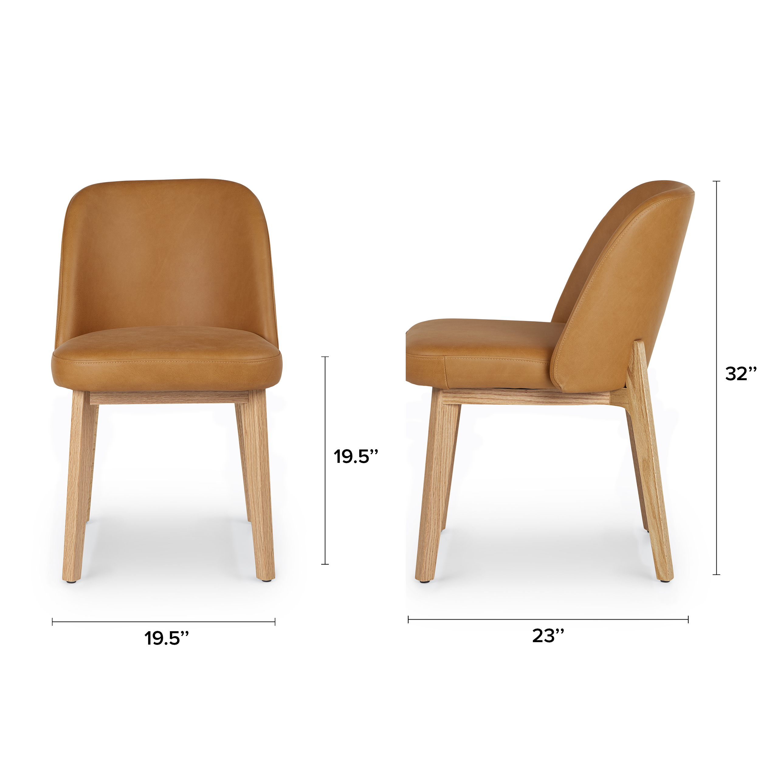 Light tan leather dining chairs store