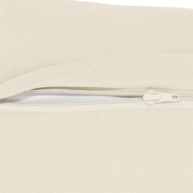 Ren Large Brown and White Handwoven Pillow, Square | Article