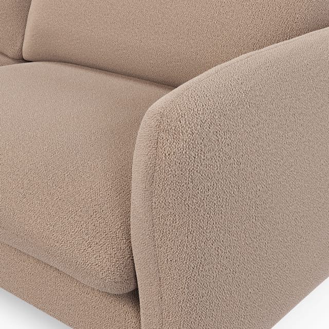 Sanders Sandstone Wool Bouclé Sofa | Article
