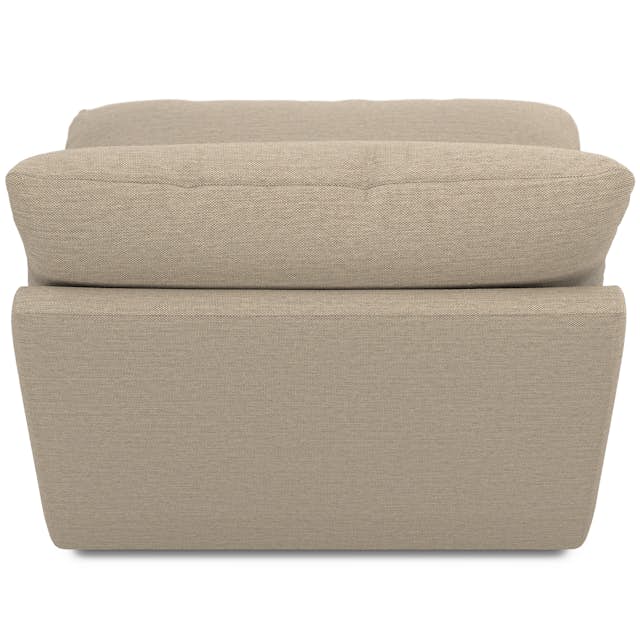 Leigh Silver Taupe Fabric Armless Lounge Chair Module | Article