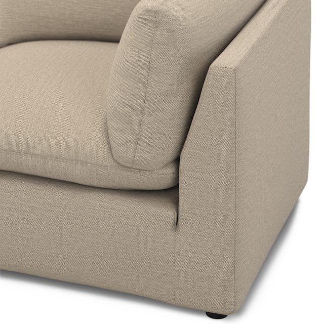 Leigh Silver Taupe Corner Chair Module | Article