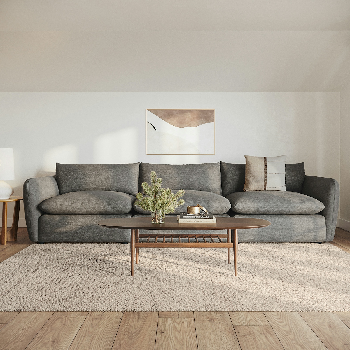 Leigh Silver Gray Modular Sofa | Article